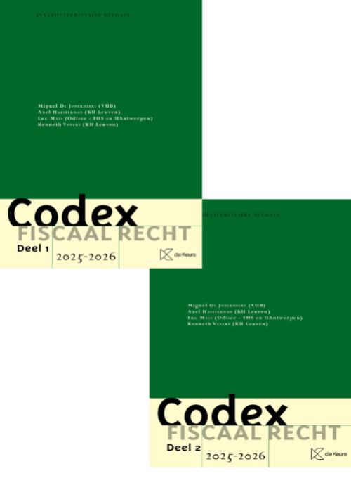 Codex Fiscaal Recht 2025-2026 - VRG